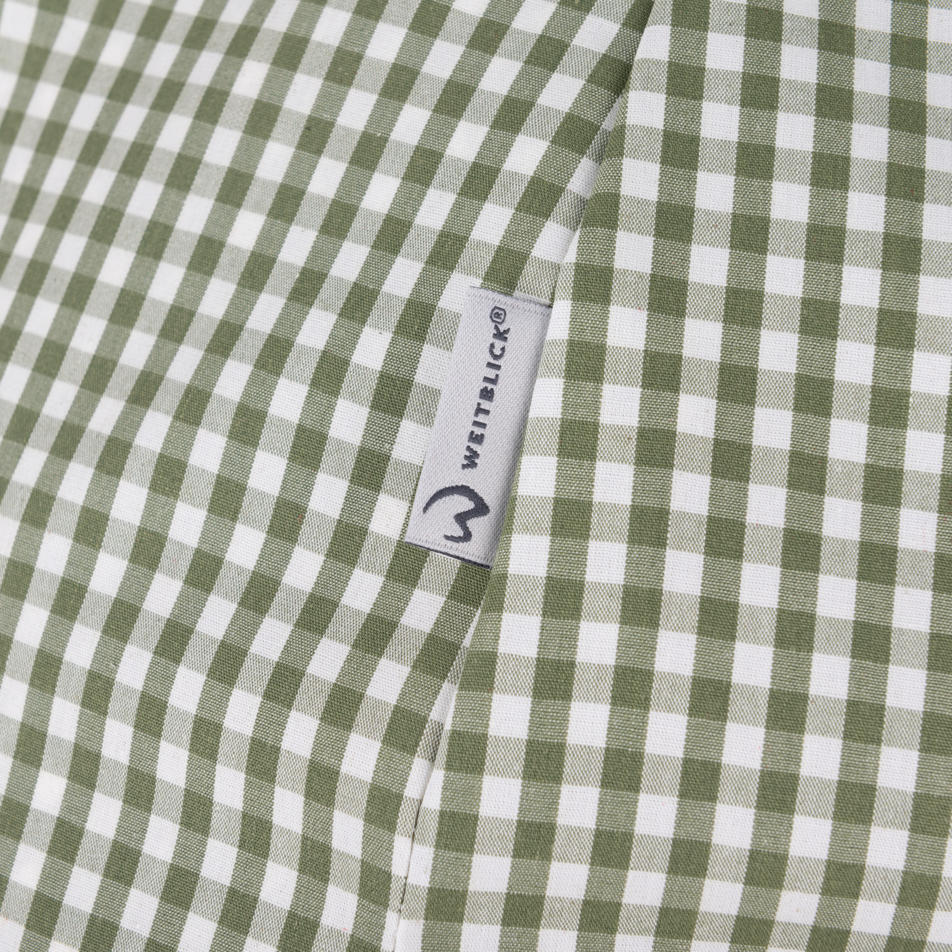 CONCEPT Bluse langarm, kariert für Damen | oliv vichy | XS | 480807000001